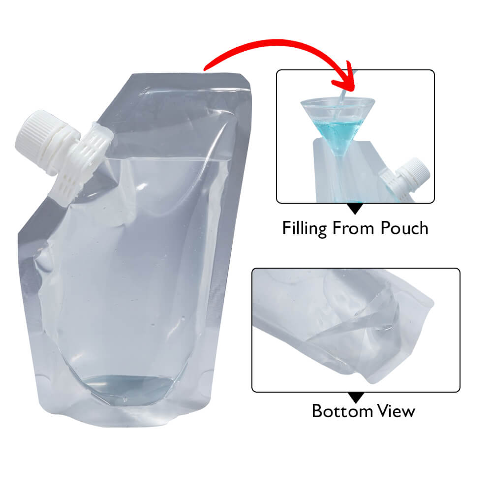 16mm Spout Pouches (Corner Spout / Filling From Pouch) - Pouchmakers